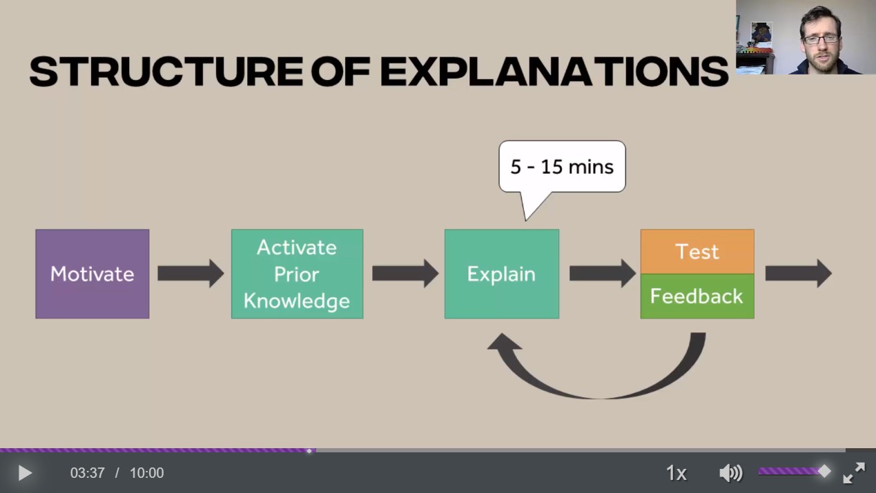 Setting expectations and building community - Teaching College
