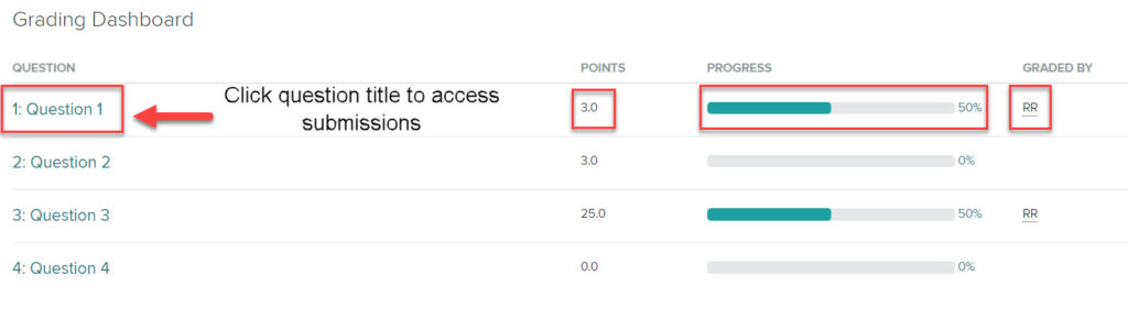 Gradescope: Homework assignment - Teaching College