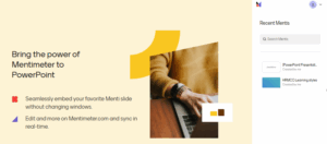 Mentimeter Powerpoint Add-in - Teaching College