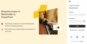 Mentimeter Powerpoint Add-in - Teaching College