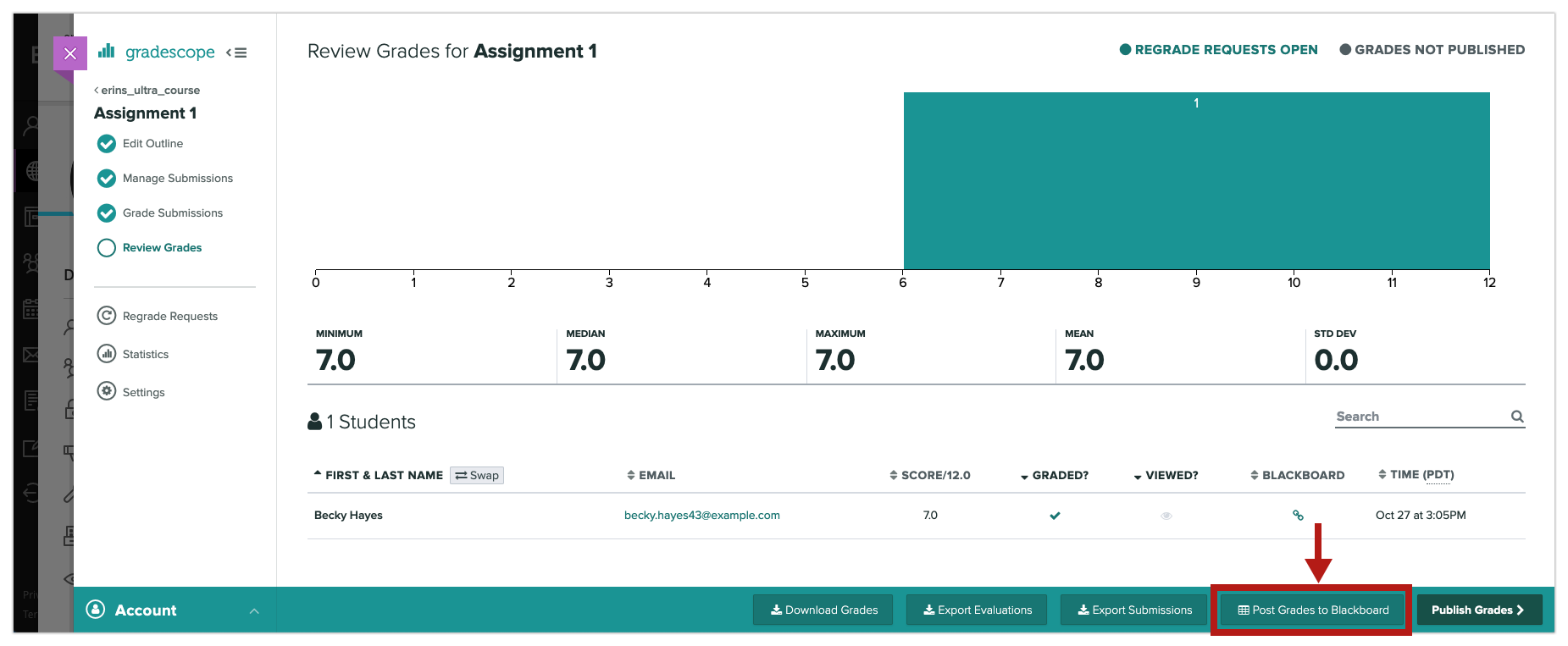 Gradescope: Get Started - Teaching College
